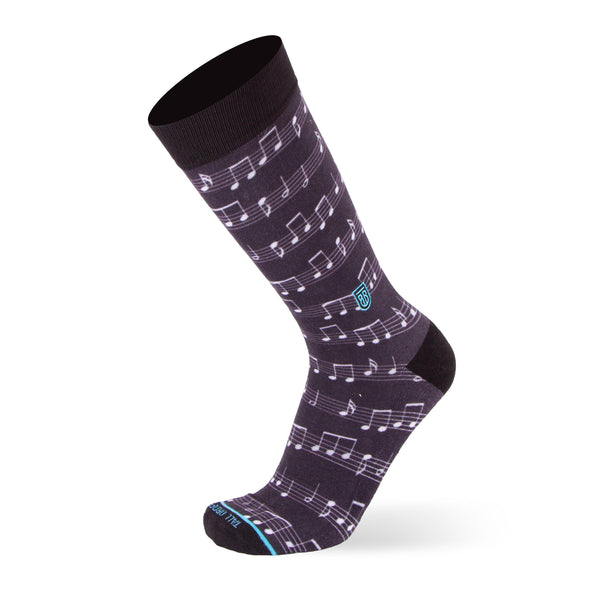 Music Note Socks | Musical Note Sock Design | Tall Order