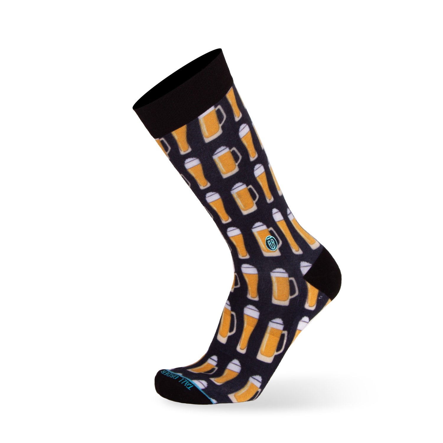 Novelty Beer Socks | Beer Design | Sizes 9-20 | Tall Order