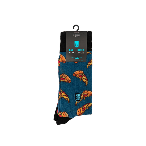 The Pizza Socks - Extra Cushioned Dress Socks | Tall Order